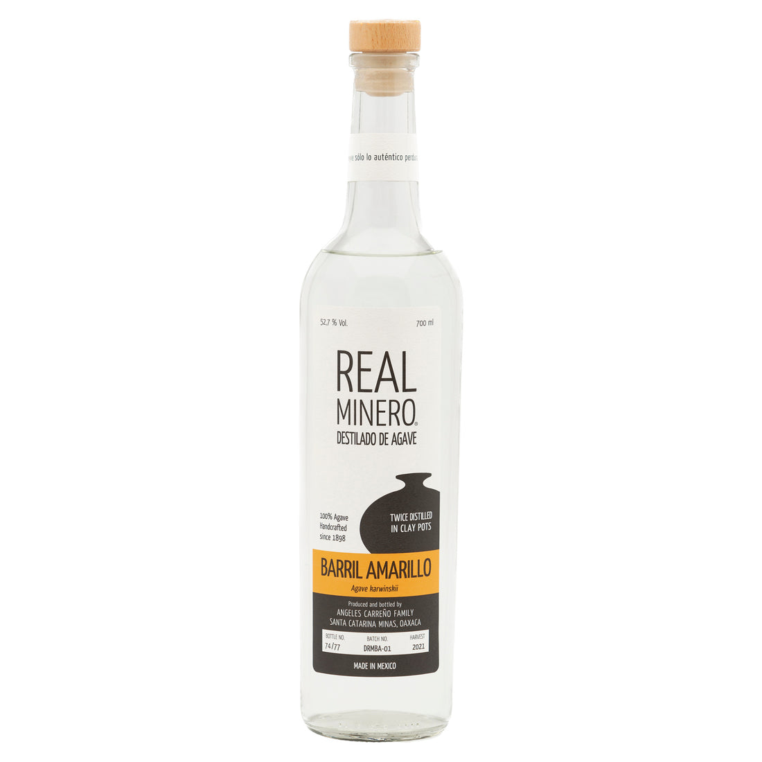 Real Minero 2021 Barril Amarillo | 700ml – Agave by Montiel