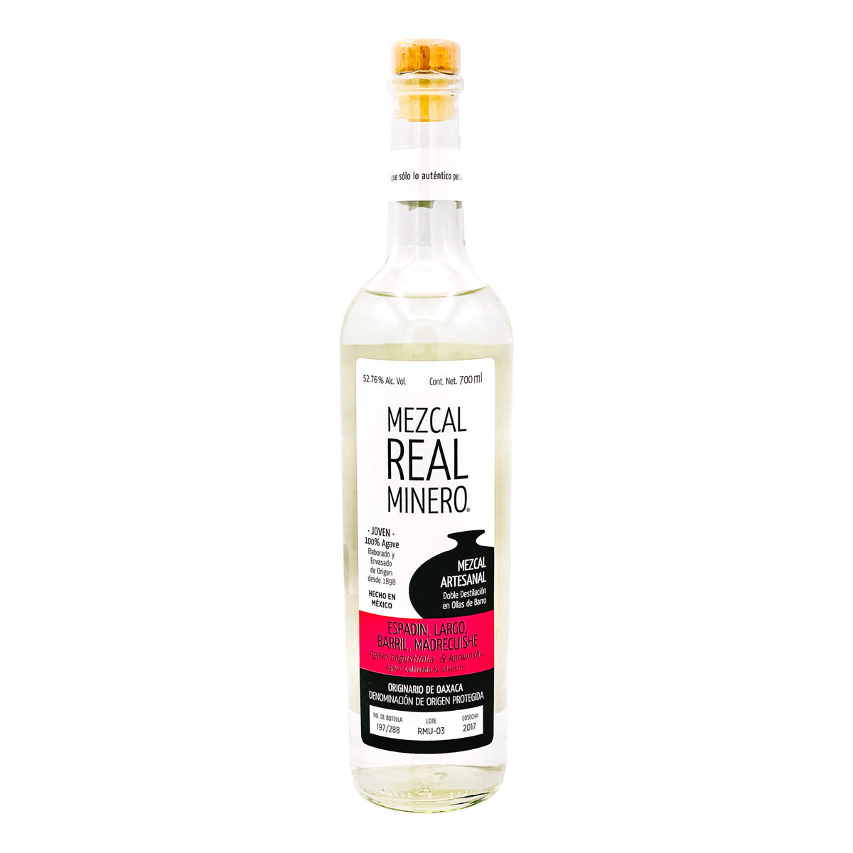 REAL MINERO | Espadín - Largo - Barril - Madrecuishe | 700ml -> Agave ...